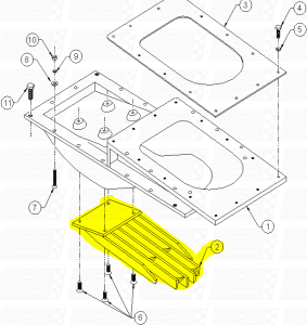 Speed Grates fit IK1003 Intake -12S — Fig. No. 2 > Dominator 12S Intake ...